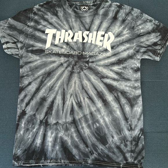 Thrasher | Shirts | Thrasher Skateboard Magazine Tiedye Tshirt | Poshmark